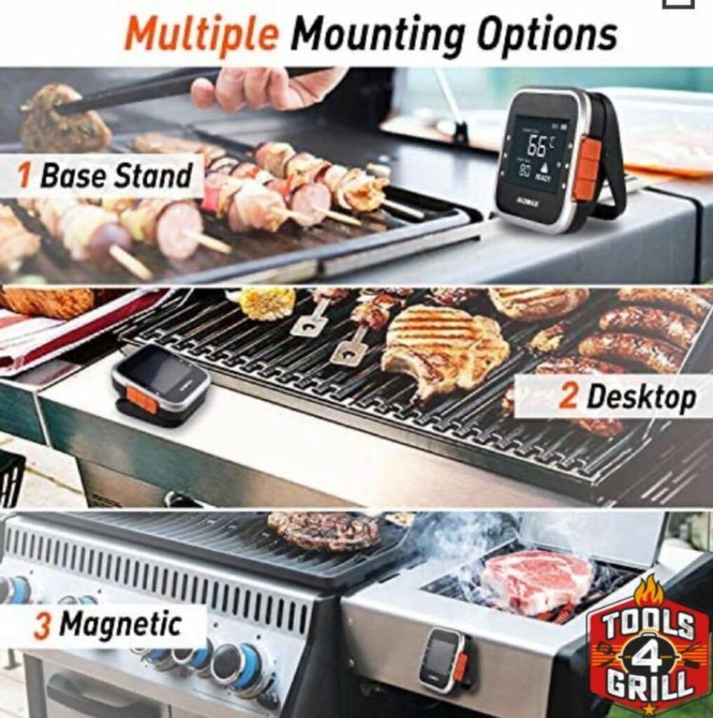 Thermometer 4 probes | Tools4grill.nl